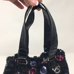 Justice | Accessories | Justice Purse Black With Peace Signs | Poshmark